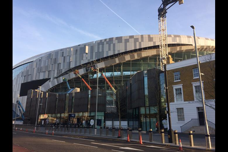 In pictures: How Spurs' stadium now looks, nearly five months after ...